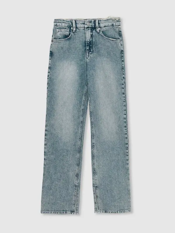Good American Good Icon Straight-leg Jeans