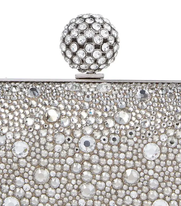 JIMMY CHOO Cloud Crystal-embellished Clutch