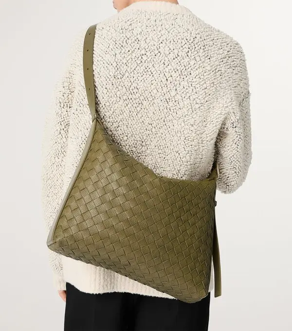 Bottega Veneta Small Intrecciato Traveler Bag