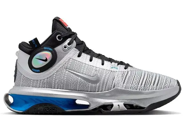 Nike Air Zoom Gt Jump 2 Ep Allstar Foamposite Max Sneakers - Metallic Silver/light Photo Blue