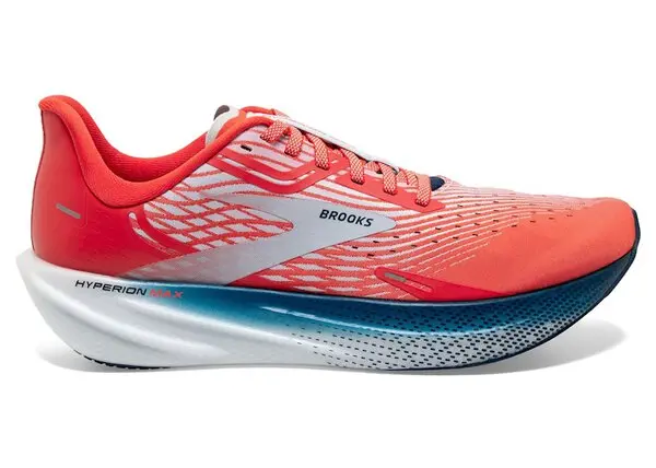 Brooks Hyperion Max Sneakers - Cherry Tomato/arctic Ice/titan