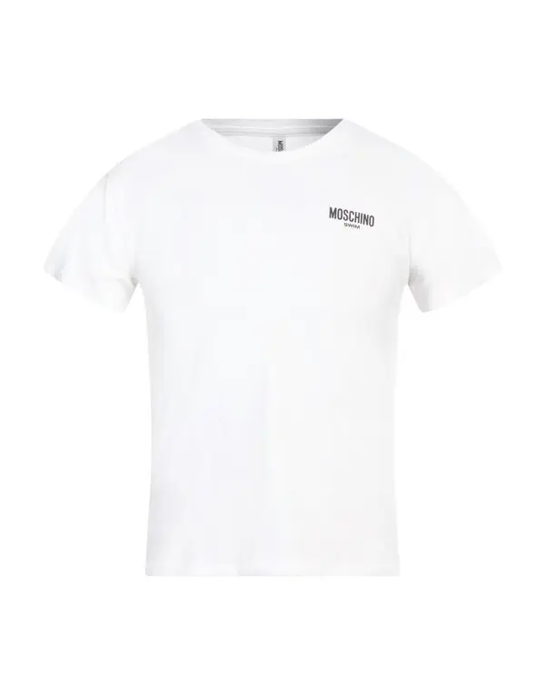 Moschino T-shirt Size Cotton, Elastane - White