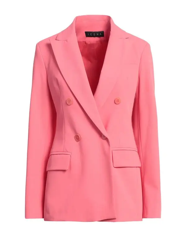 KAOS Double-breasted Blazer - Pink