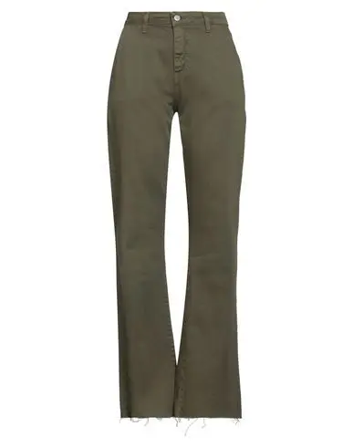HAVEONE Flared Gabardine Trousers