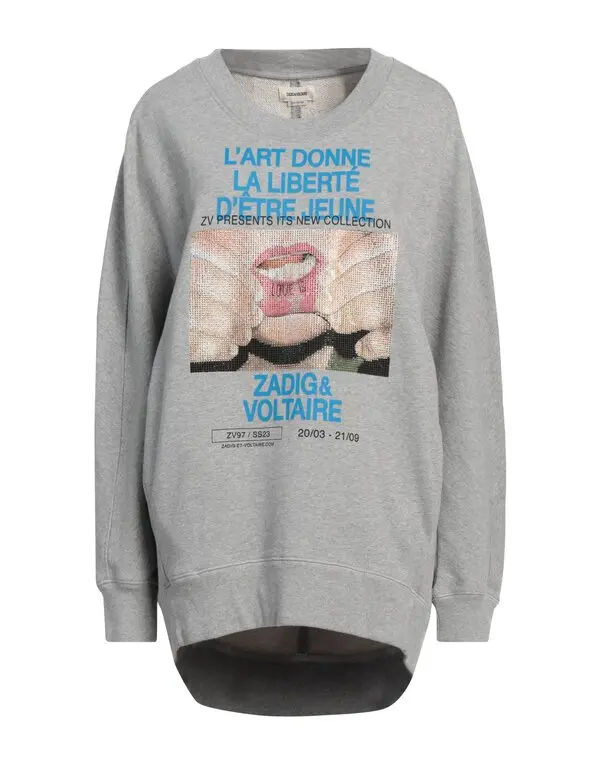 Zadig&Voltaire Organic Cotton Fleece Sweatshirt