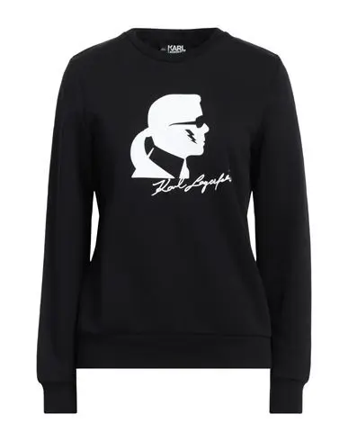 Karl Lagerfeld Organic Cotton Sweatshirt - Black