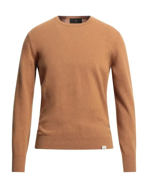 LIU •JO MAN Crewneck Virgin Wool & Cashmere Sweater