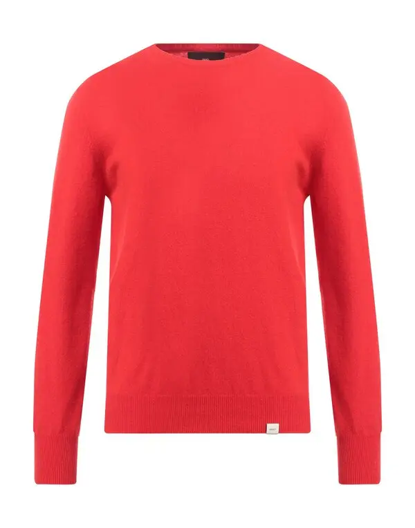 LIU •JO MAN Crewneck Virgin Wool & Cashmere Sweater