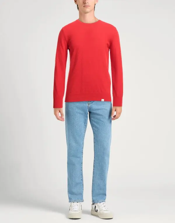 LIU •JO MAN Crewneck Virgin Wool & Cashmere Sweater