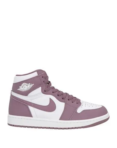 JORDAN Leather High-top Sneakers - Purple