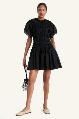 Merlette Cadere Mini Dress - Black