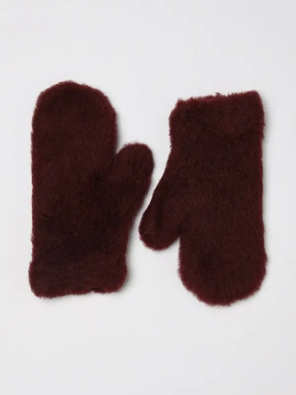 Max Mara Mittens - Plum