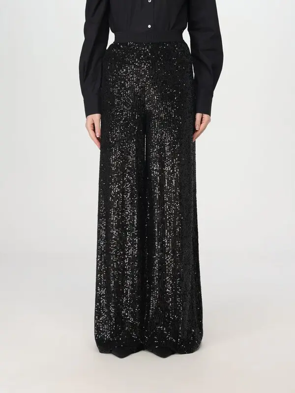 Karl Lagerfeld Sequined Wide Leg Pants