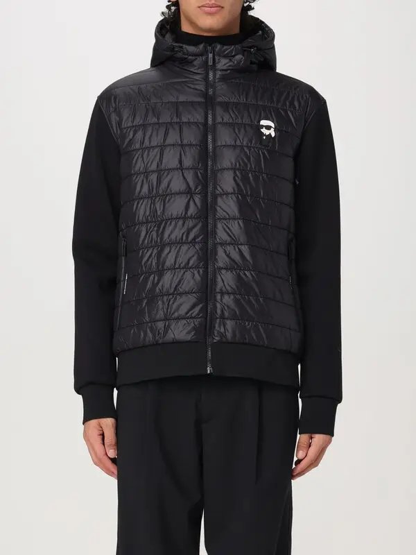 Karl Lagerfeld Quilted Jacket With Logo