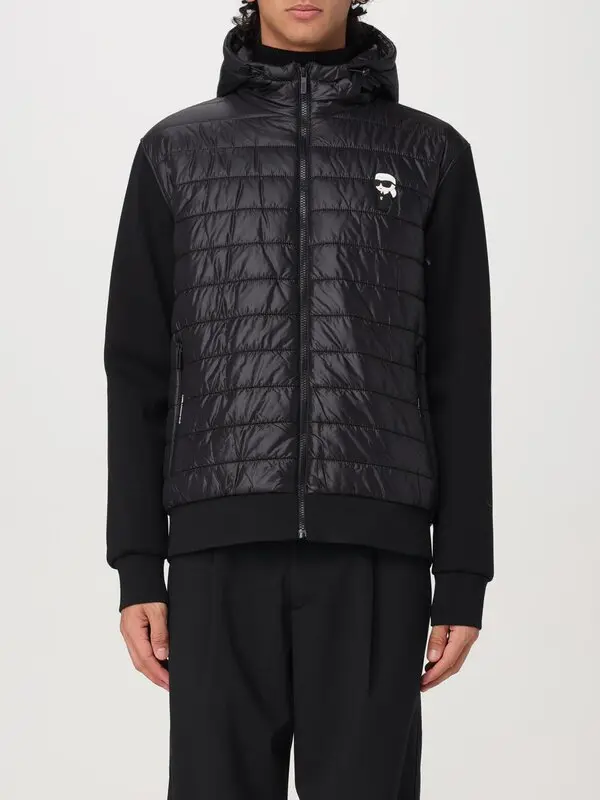 Karl Lagerfeld Quilted Jacket With Logo