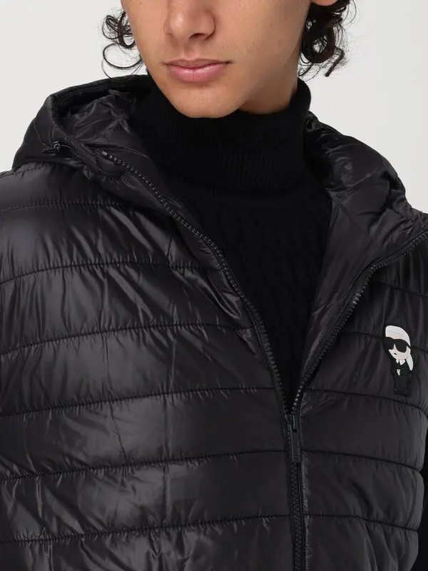 Karl Lagerfeld Quilted Jacket With Logo