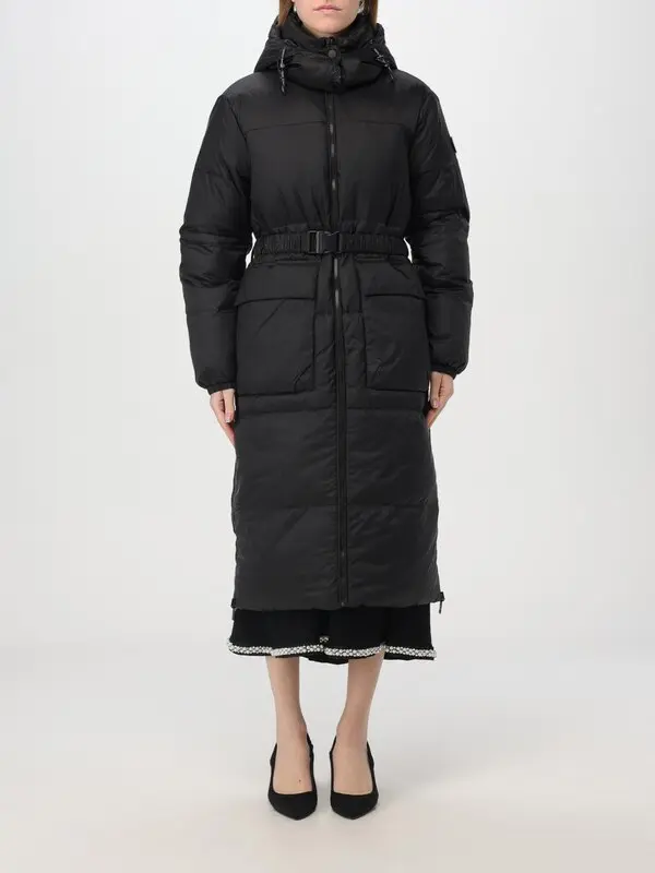 Karl Lagerfeld Puffer Coat With Belt