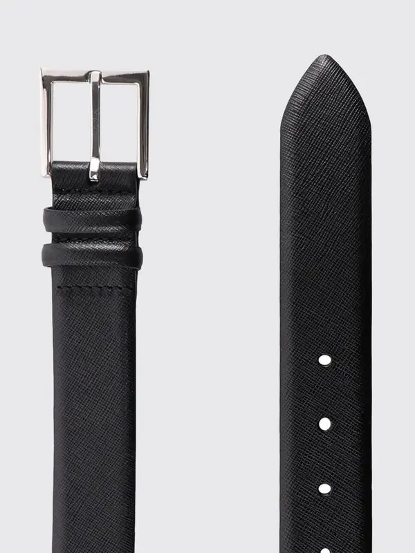 Orciani Saffiano Leather Belt