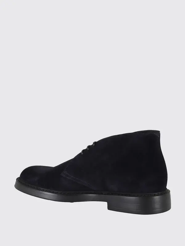 DOUCAL'S Leather Ankle Boots - Blue