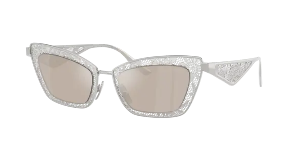 Dolce & Gabbana Sunglasses - Mirror Real White Gold