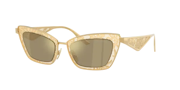 Dolce & Gabbana Sunglasses - Mirror Real Yellow Gold