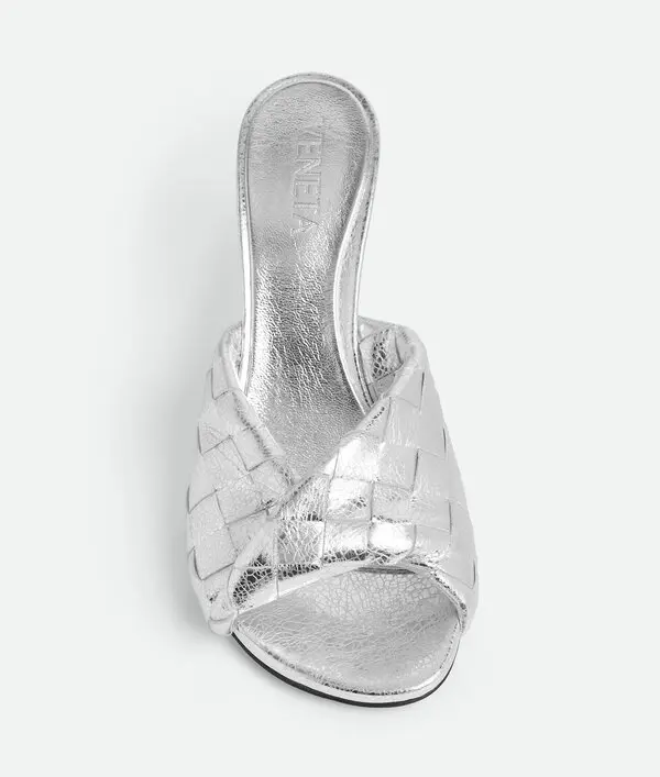 Bottega Veneta Blink Mule - Silver