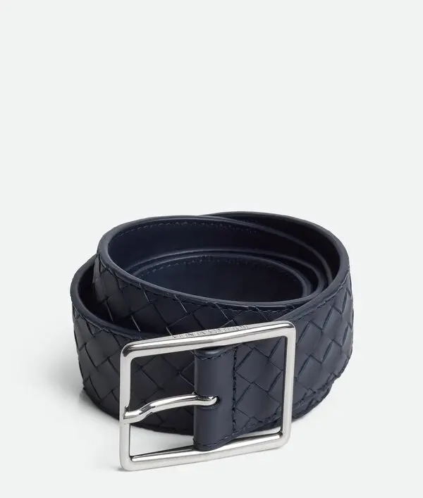 BOTTEGA  VENETA Intrecciato Piccolo Belt - Space