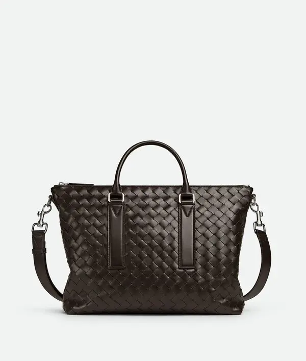 BOTTEGA  VENETA Intrecciato Soft Briefcase - Fondant