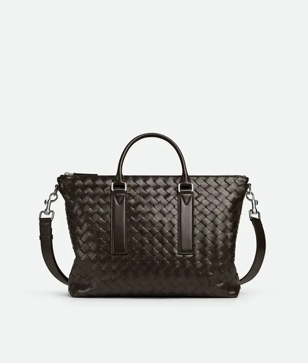 Bottega Veneta Intrecciato Soft Briefcase - Fondant