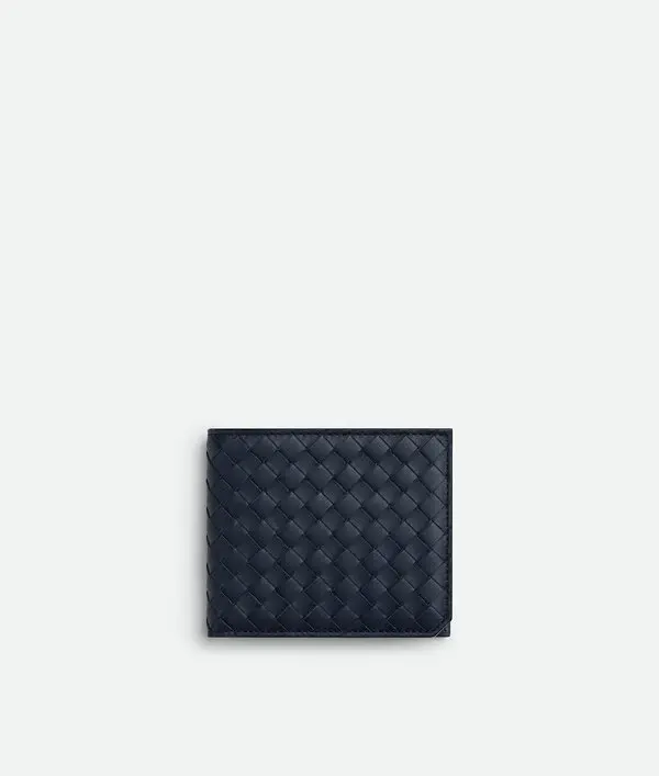 Bottega Veneta Intrecciato Piccolo Bi-fold Wallet With Coin Purse - Space