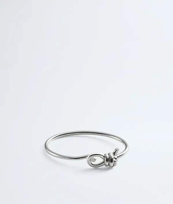 Bottega Veneta Knot Bracelet - Silver
