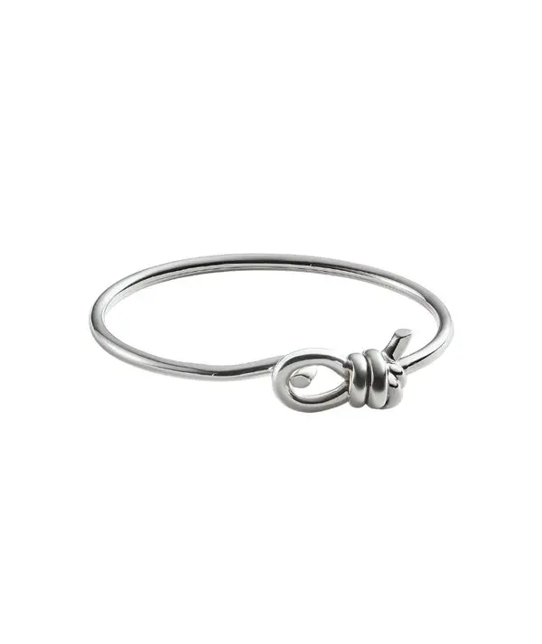 Bottega Veneta Knot Bracelet - Silver