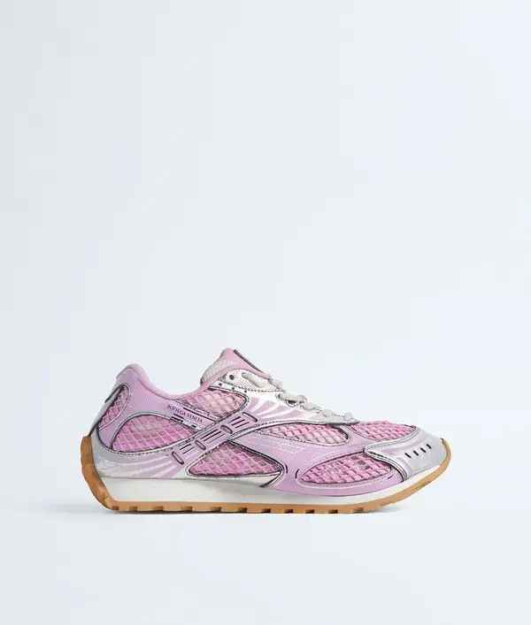 Bottega Veneta Orbit Sneaker - Gloss/silver