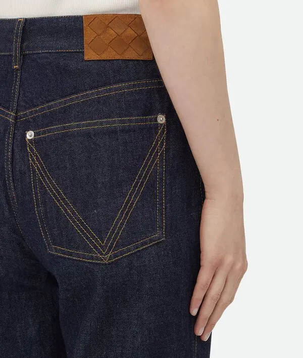 Bottega Veneta Palazzo Jeans - Indigo