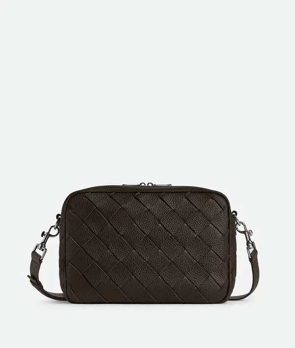 BOTTEGA  VENETA Intrecciato Leather Camera Bag - Fondant