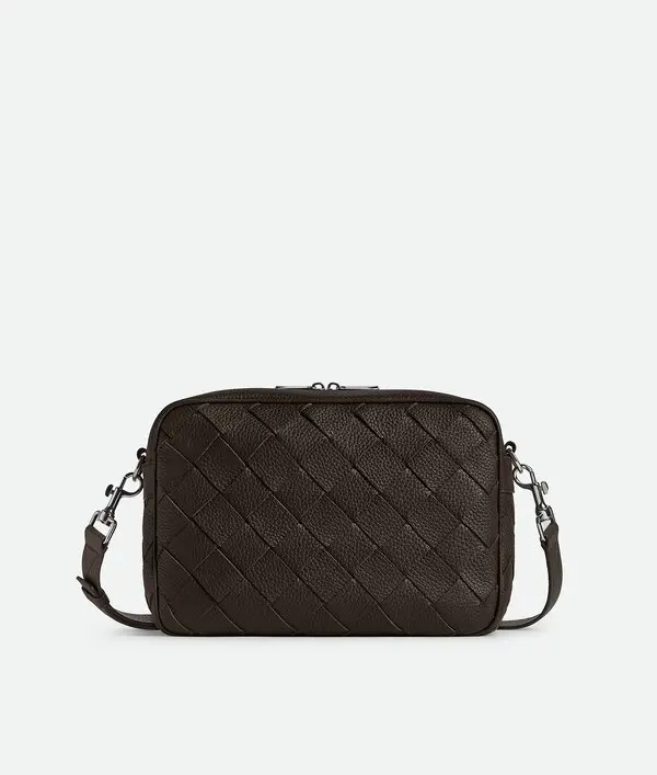 BOTTEGA  VENETA Intrecciato Leather Camera Bag - Fondant