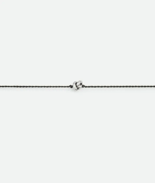 Bottega Veneta Knot Friendship Bracelet - Algae