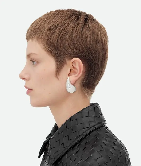 Bottega Veneta Medium Drop Earrings