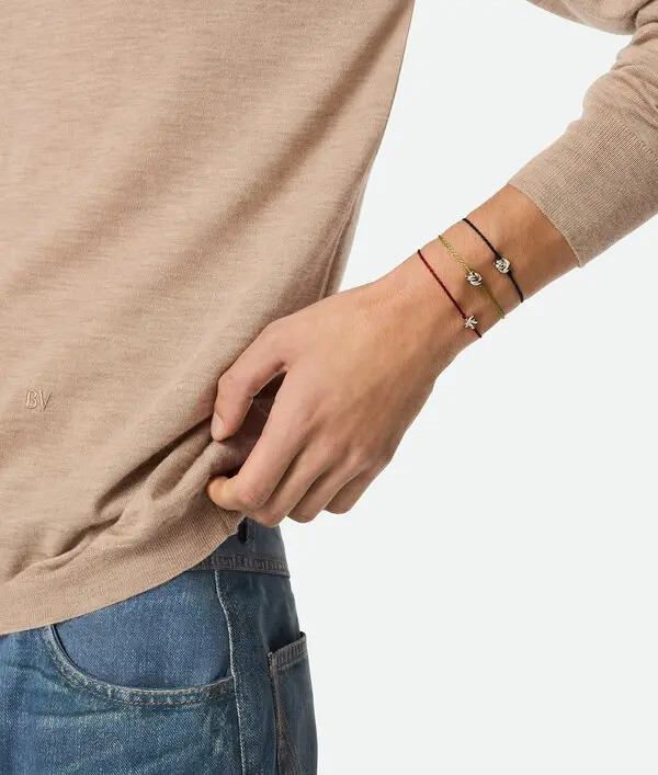 Bottega Veneta Friendship Bracelet - Avocado