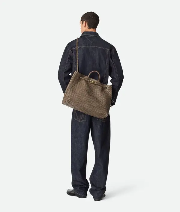 Bottega Veneta Large Andiamo Top Handle Bag