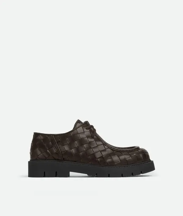 Bottega Veneta Haddock Lace-up Shoe - Fondant
