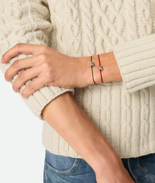 Bottega Veneta Friendship Bracelet - Chili