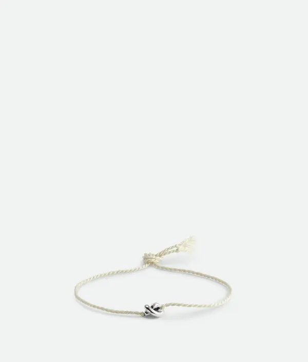 BOTTEGA  VENETA Bottega Veneta Knot Bracelet - Talc