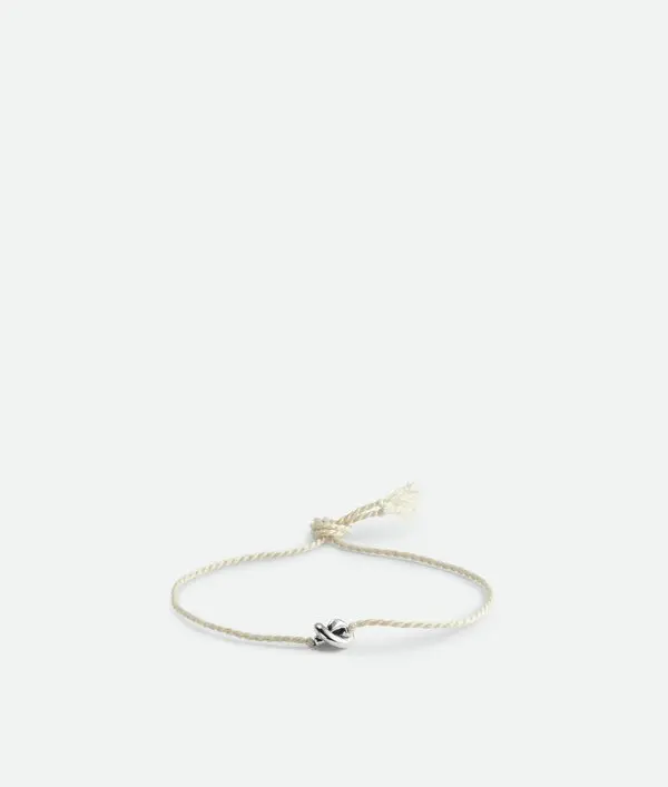 Bottega Veneta Friendship Bracelet - Talc