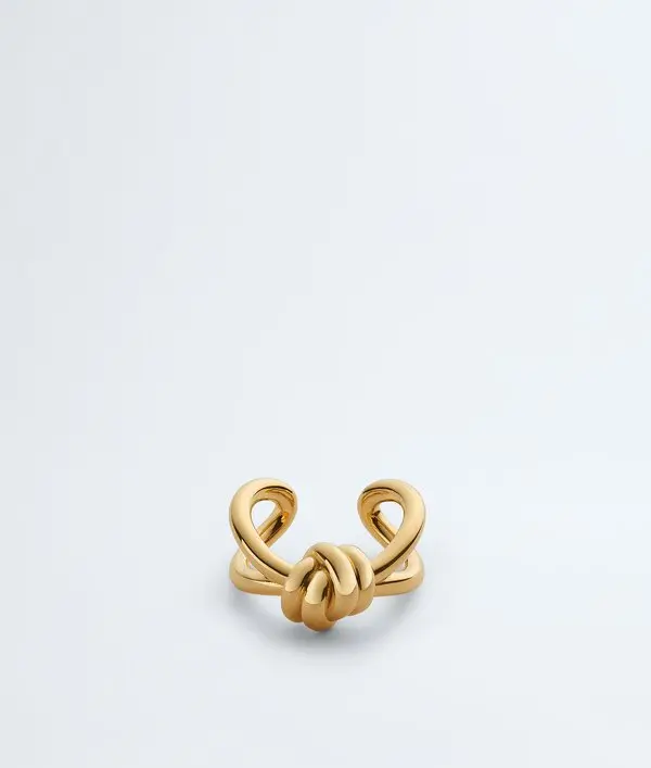 Bottega Veneta Knot Ring - Yellow Gold