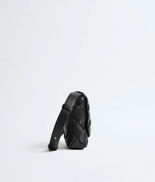 Bottega Veneta Intreccio Smooth Leather Diago Cross-body Bag