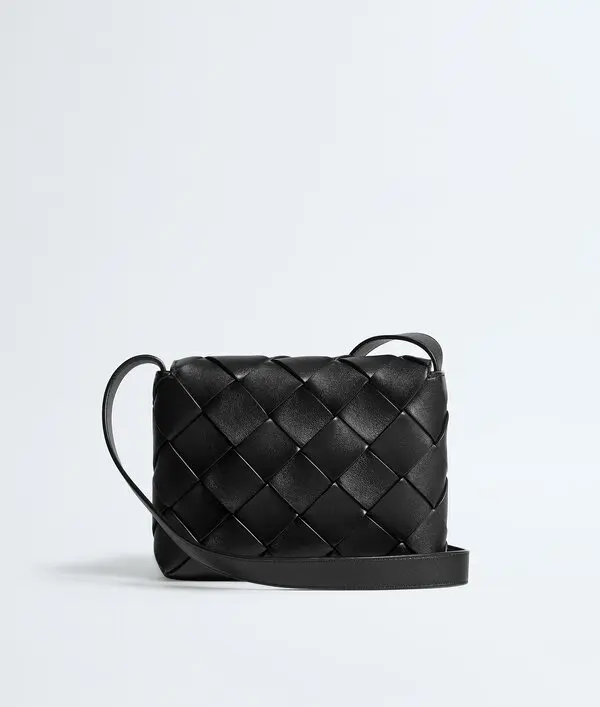 Bottega Veneta Intreccio Smooth Leather Diago Cross-body Bag