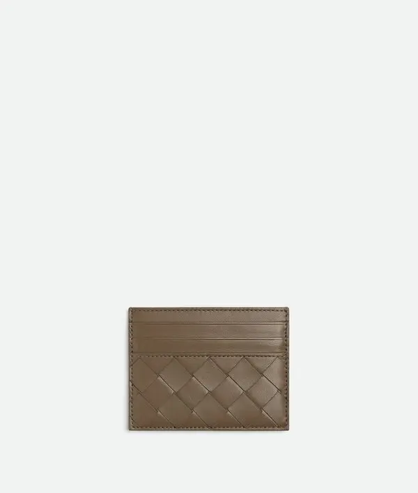 BOTTEGA  VENETA Intrecciato Credit Card Case - Pinecone