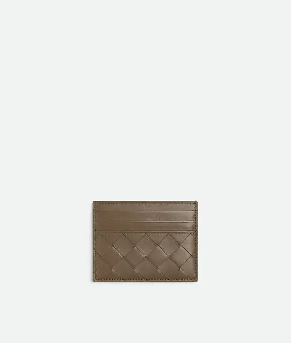 Bottega Veneta Intrecciato Credit Card Case - Pinecone