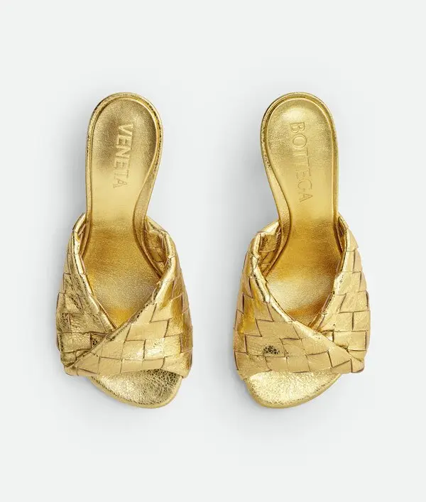 Bottega Veneta Blink Mule - Gold